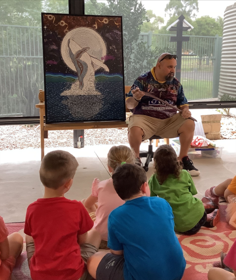 A visit from Garry Purchase - Singleton Heights Preschool